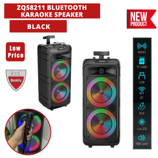 ZQS8211 Bluetooth Karaoke Speaker | Shopee Malaysia