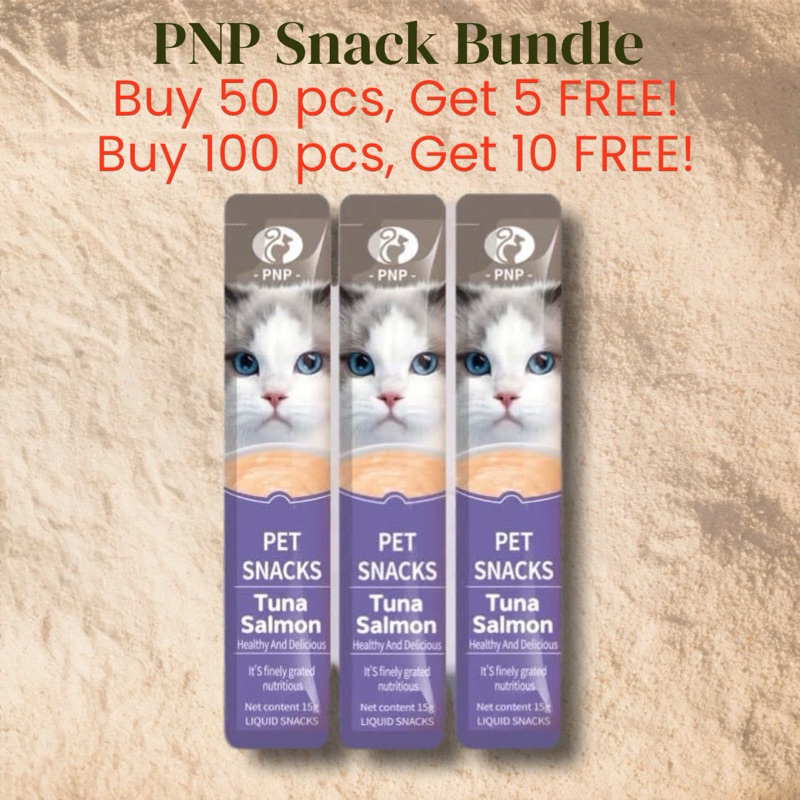 50 / 100 PCS PNP Premium Cat Treat Cat Snack Cat Stick Wet Food Makanan ...