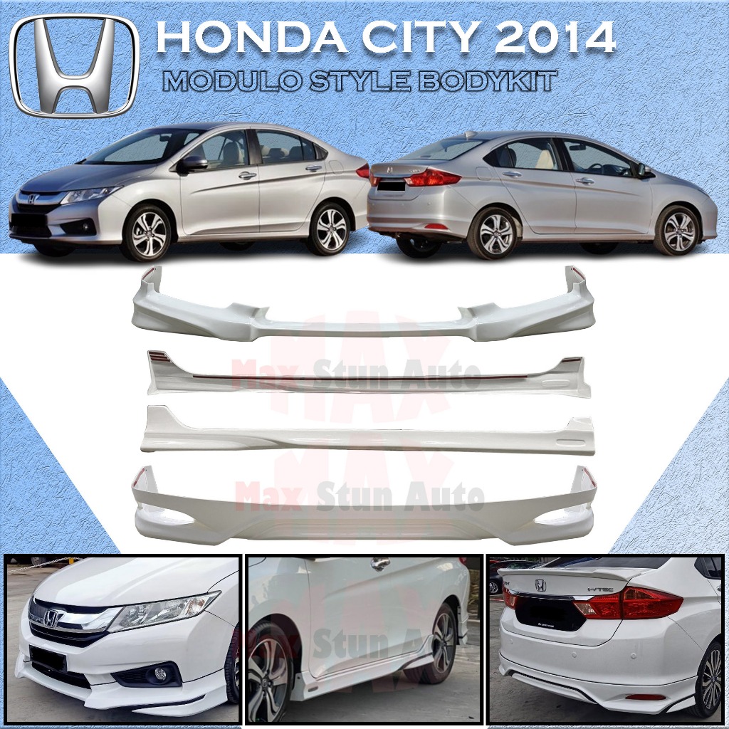 HONDA CITY 2017-2019 MODULO FULLSET BODYKIT CITY GM6.5 MODULO KIT FRONT ...