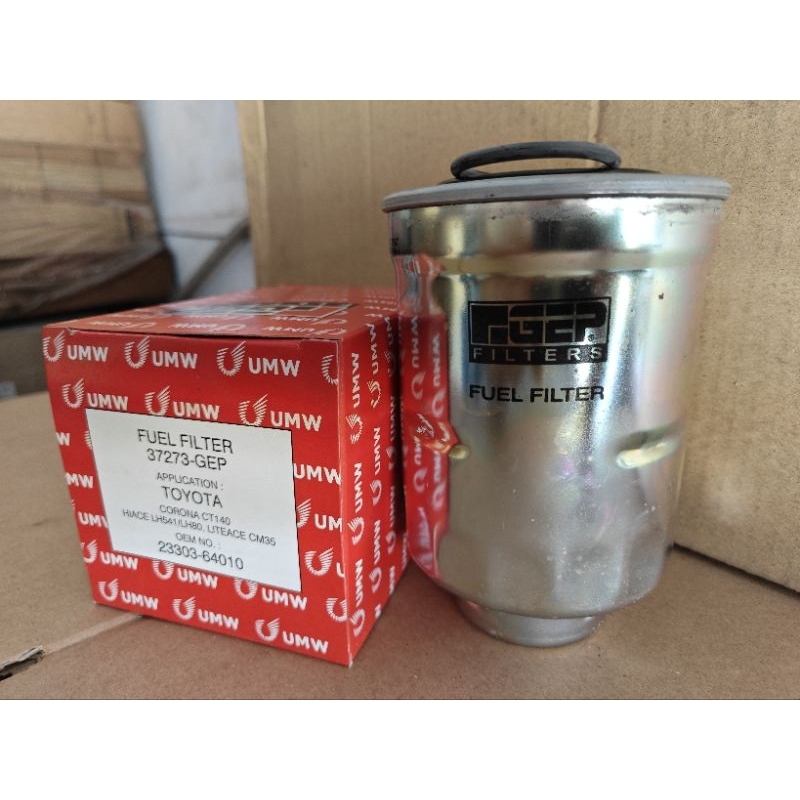 GEP FUEL FILTER HILUX SR TURBO KDN190 LN106 LN166 2L 3L LH80 DYNA 5L ...