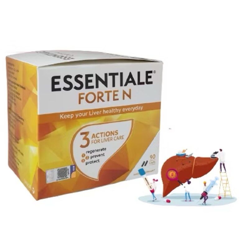 ESSENTIALE FORTE N CAPS 90S Exp: 01.2025 | Shopee Malaysia