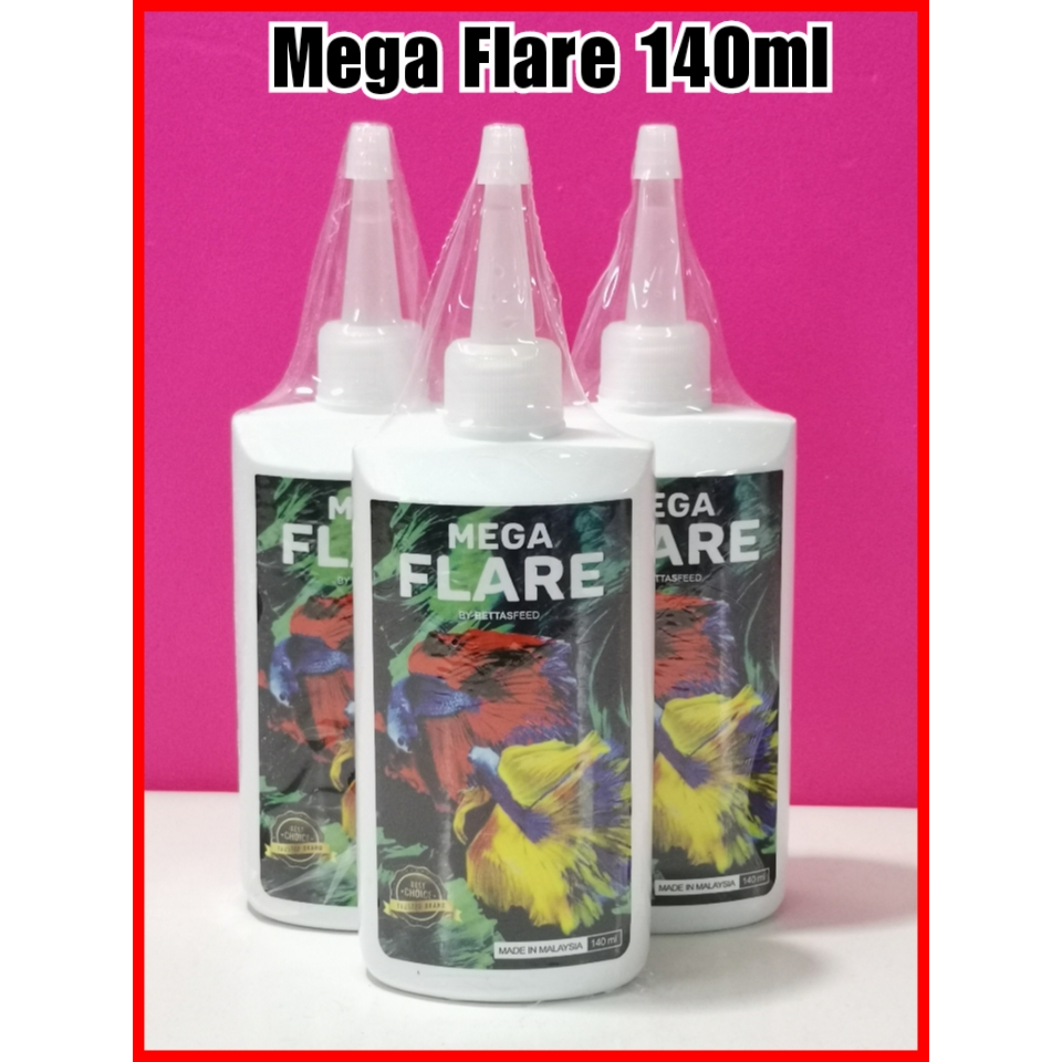 Mega Flare Betta 140ml | Shopee Malaysia