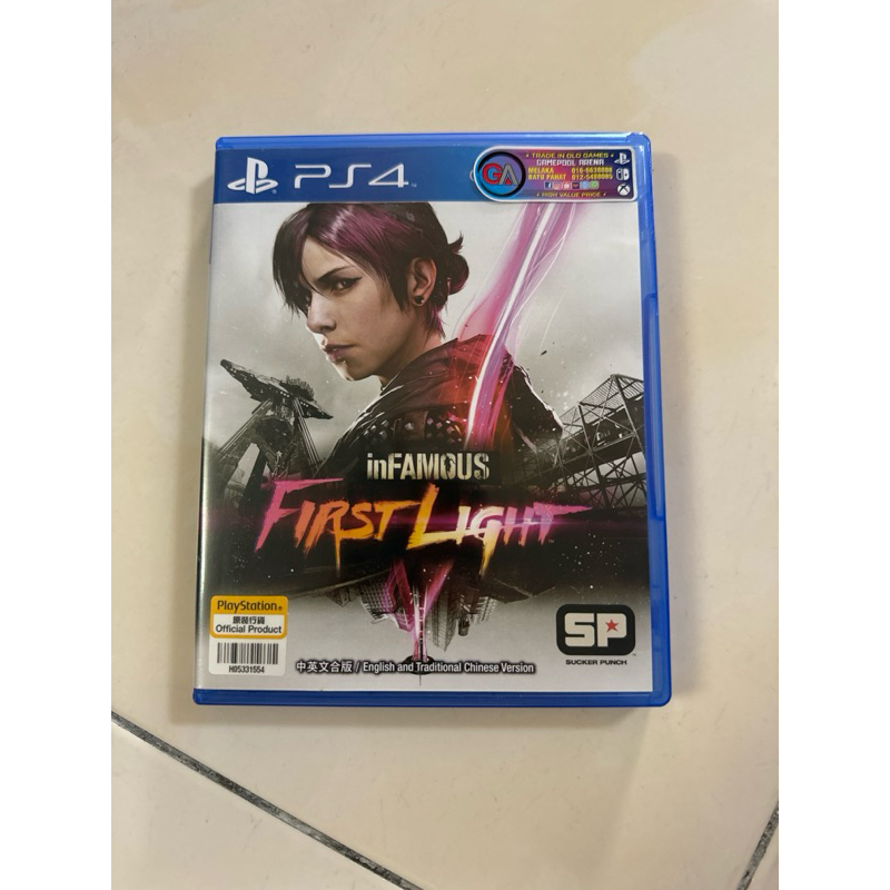 (Ready Stock) (Physical Disc) [PS4 Used Games] Infamous First Light ...