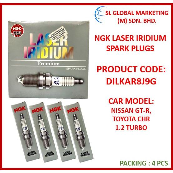 NGK LASER IRIDIUM SPARK PLUG FOR NIISSAN GTR, TOYOTA CHR 1.2 TURBO ...