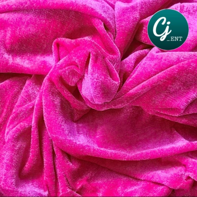 💥READY STOCK💥 Kain Baldu Satin Velvet 68"/ 175cm (elastic) OPEN METER ...