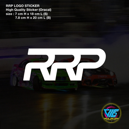 RRP LOGO Sticker / Decal (High Quality Sticker) | Shopee Malaysia