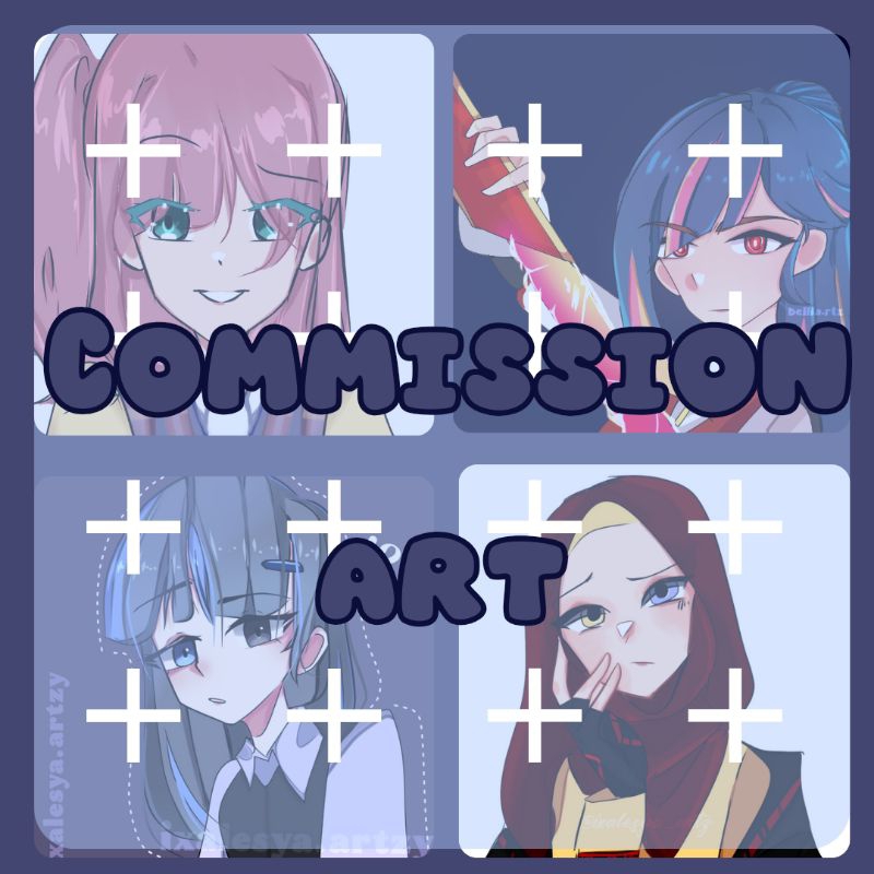 [ Open ] commission art for you!!!! | Shopee Malaysia