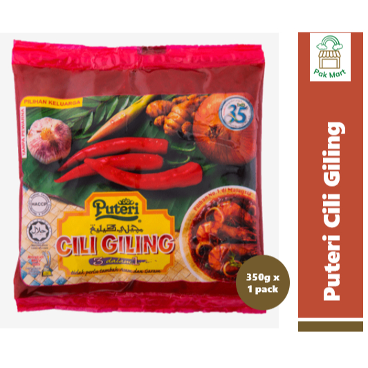 (Halal) Puteri Cili Giling (350g) | Shopee Malaysia