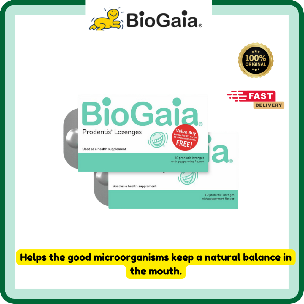 BioGaia Prodentis Lozenges (30's) | EXP: 10/2026 | Value Buy ( Buy one ...