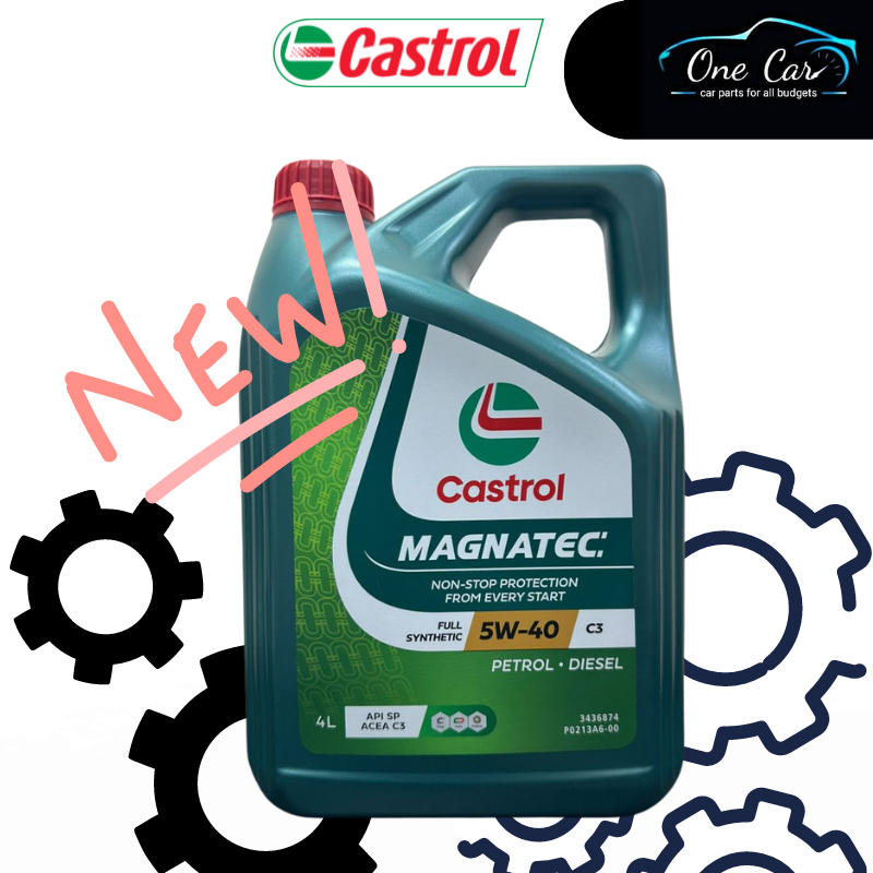 Castrol Magnatec 5W-40 Engine Oil -4L Fully Synthetic | Shopee Malaysia
