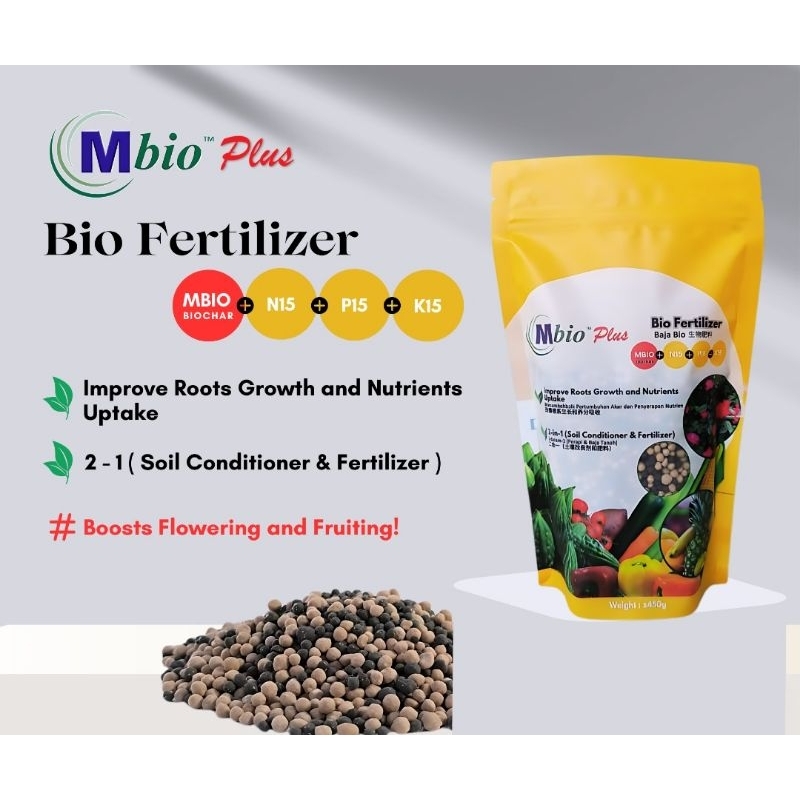 Mbio Plus Bio-Fertilizer 450g | Shopee Malaysia