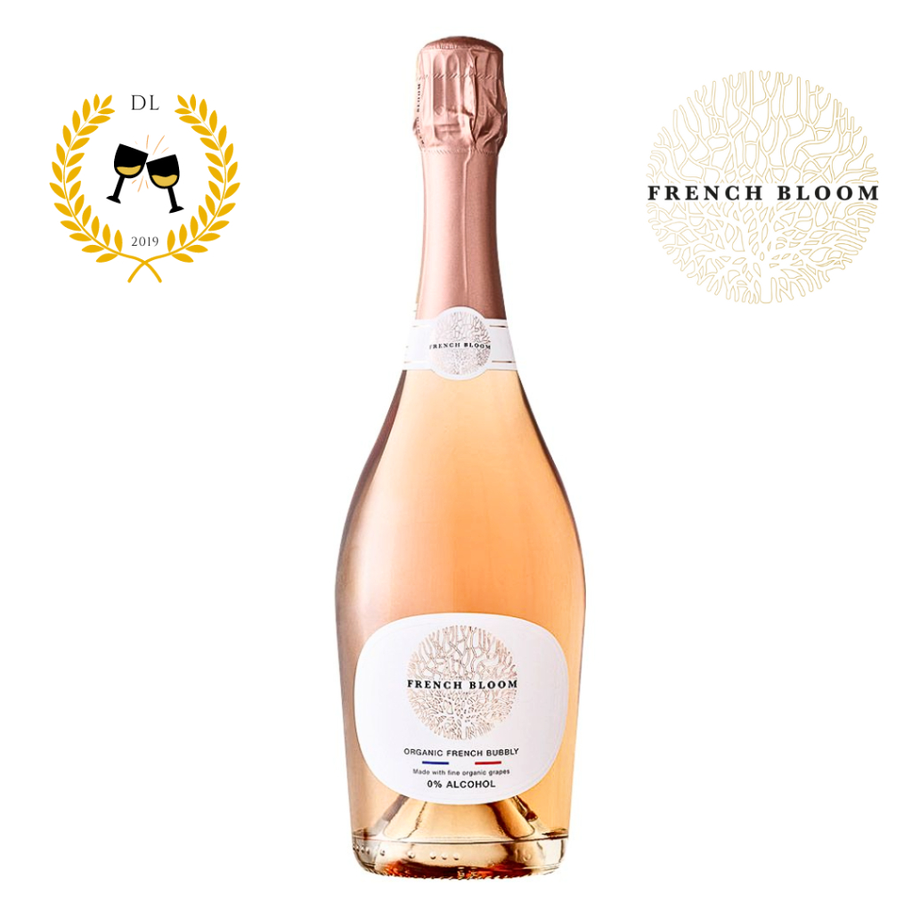 Non-Alcoholic Sparkling French Bloom Organic French Blubbly Le Rose 75cl | Shopee Malaysia
