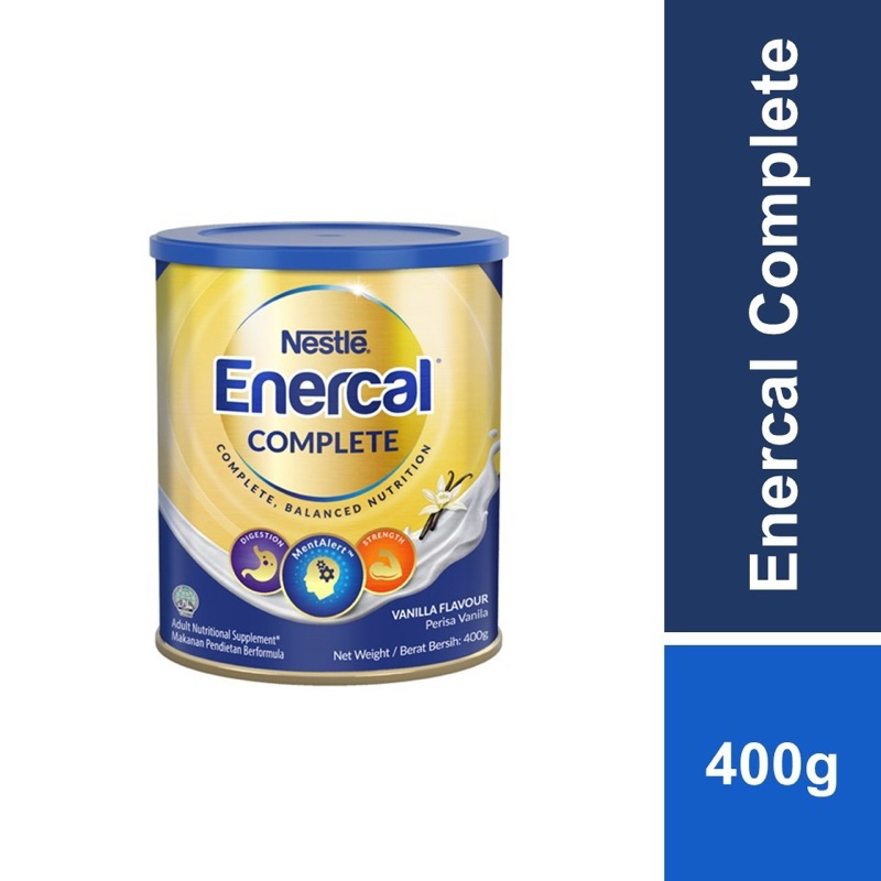 Enercal Complete Milk Formula Powder 400g - Adult Complete Nutrition ...