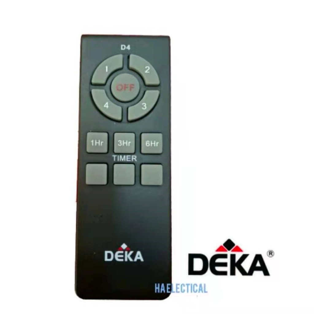 Deka Ceiling Fan Remote Control (4speed) | Shopee Malaysia