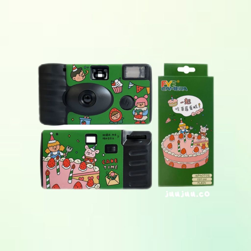 (READY STOCK) Strawberry Shortcake Disposable Film Camera ISO 400 ...