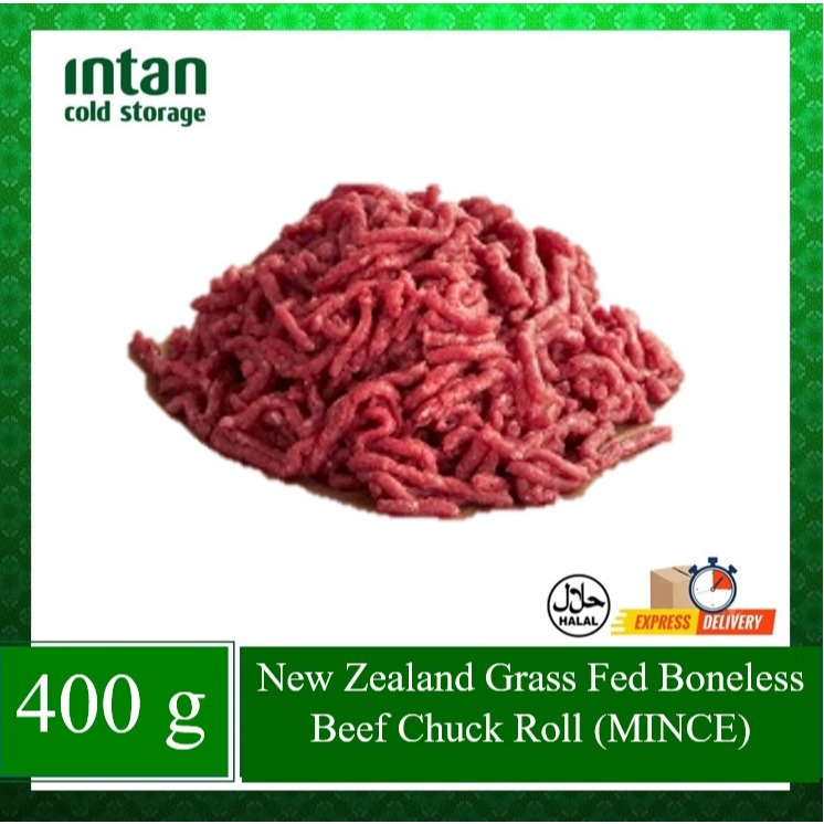 New Zealand Boneless Grass Fed Beef Meat - Minced (Chuck Roll) | Shopee ...