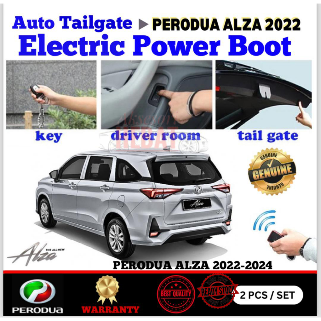 Perodua Alza 2022 Electric Auto Tailgate Power Boot Foot Kick Sensor ...