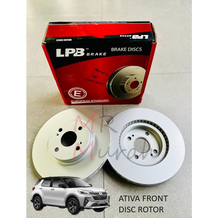 LPB N2137600 Front Disc Rotor - Perodua Ativa (depan) | Shopee Malaysia