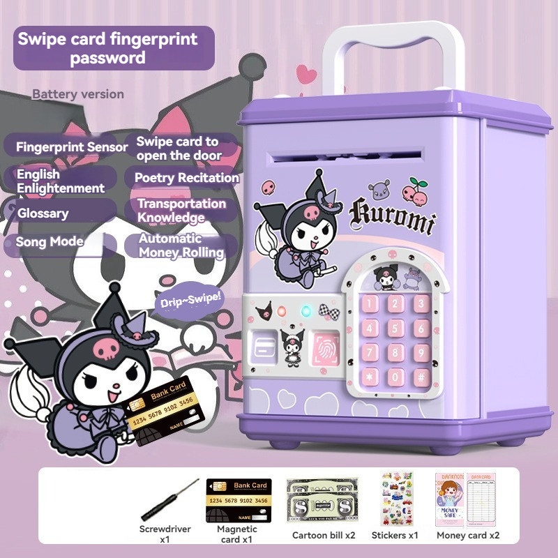 Duit Tabung Kids Money Saving Box Piggy Bank Password Digital Money ...
