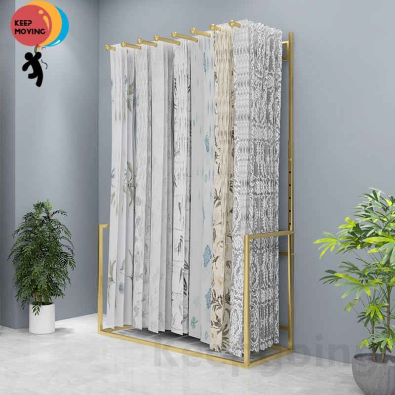 Curtain Cloth Sample Display Rack Display Stand Rak Paparan Permaidani ...