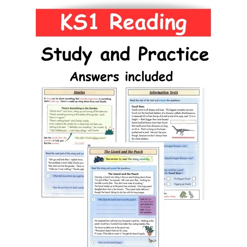 SC.96🌟KS1🌟English Reading🌟Study and Practice🌟Ages 5-7 | Shopee Malaysia