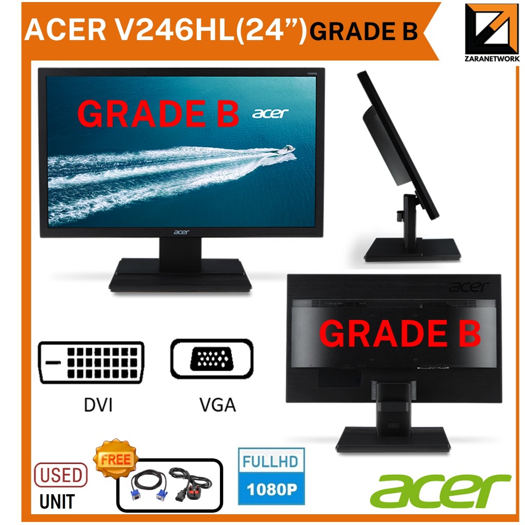 LED / LCD / DELL / 17 ~ 24 INCH, WIDESCREEN LED MONITOR LCD MONITOR ...
