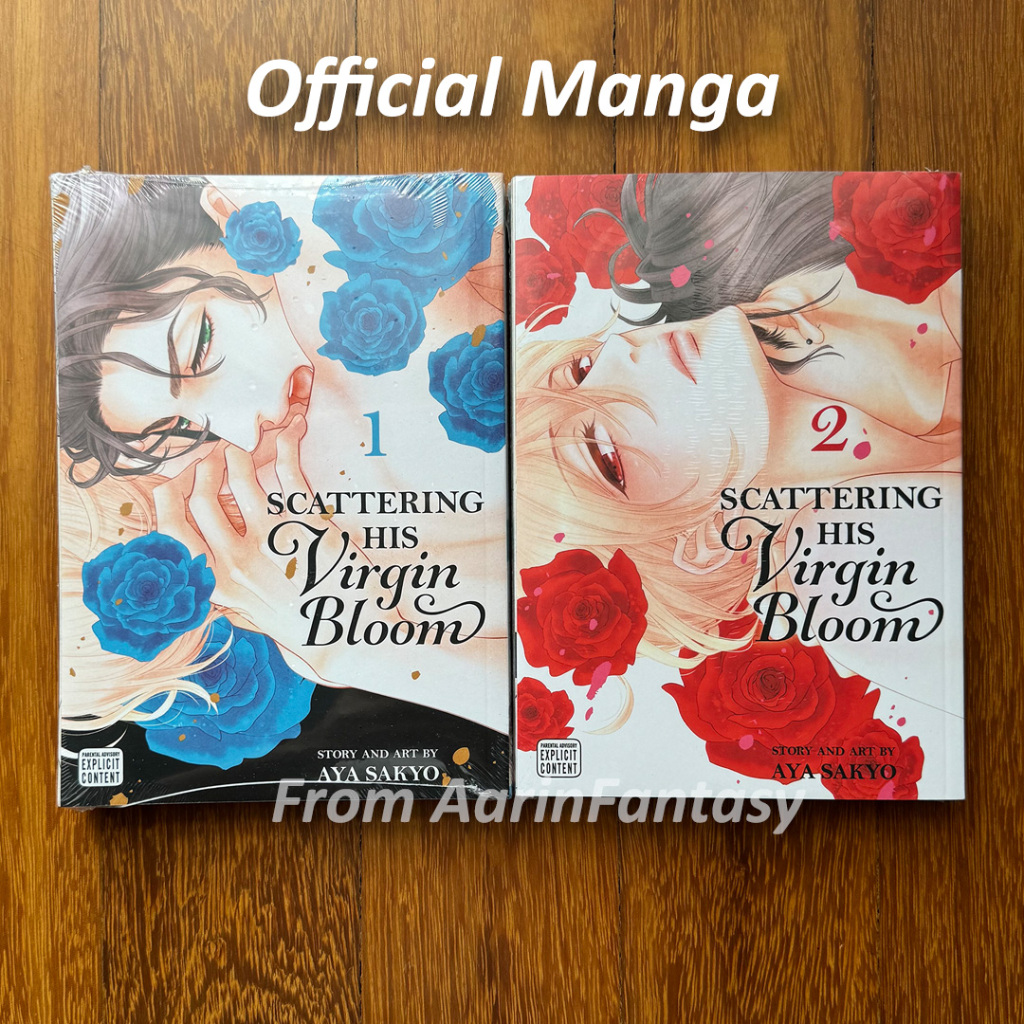 [OFFICIAL ENGLISH BL MANGA] Scattering His Virgin Bloom Vol 1-2 by Aya Sakyo (Completed ...