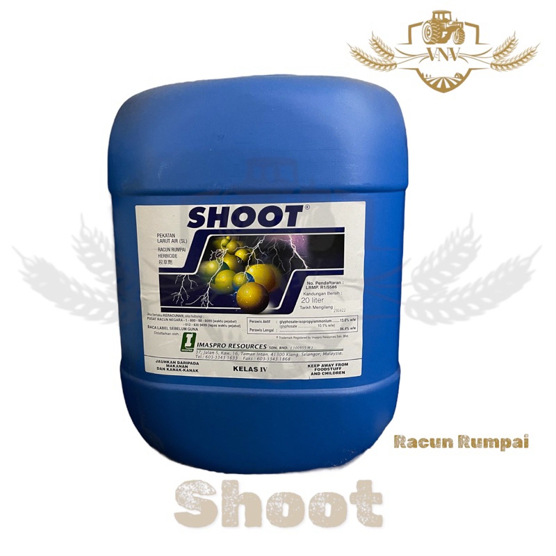 SHOOT 20LITER /Racun Rumput Herbicide/Racun serap | Shopee Malaysia