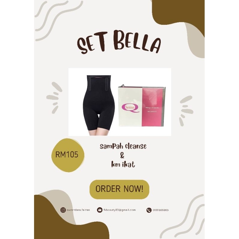 SET BELLA (Sampah Cleanse & Kmikat) | Shopee Malaysia