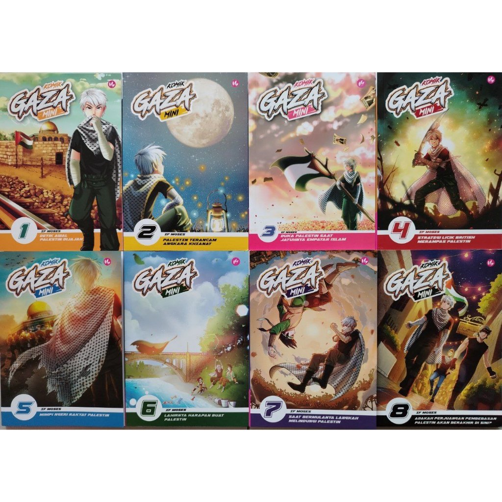 Siri Komik Gaza Mini oleh IF Moses | Shopee Malaysia