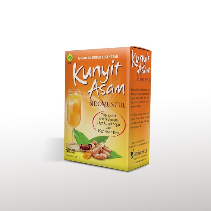 Jamu Khas Perempuan Kunyit & Kunyit asam Sirih Sidomuncul ( 1 Box @ 5 ...