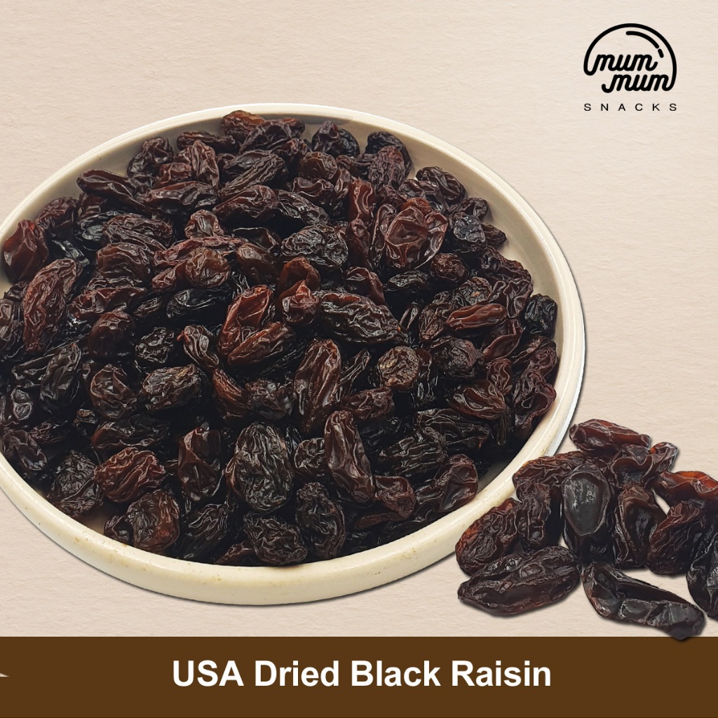 USA Dried Black Raisin [120g, 240g & 500g] | Shopee Malaysia