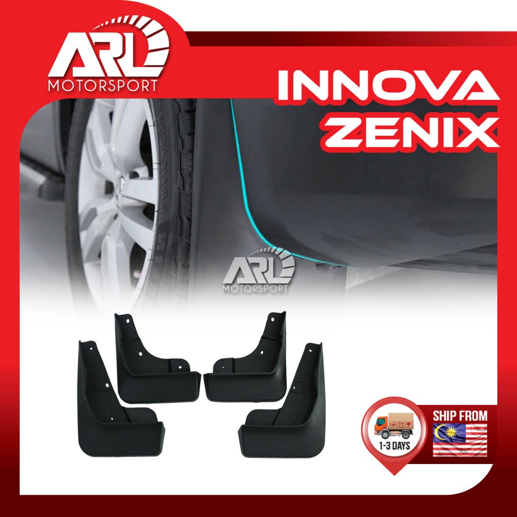 Toyota Innova Zenix AG10 2023-2024 Mudguard Mud Flats Fenders Mud Flaps ...