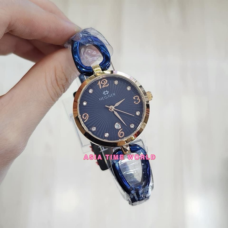 [Original] Hegner 5037L Elegance Women Watch with Date Display and ...