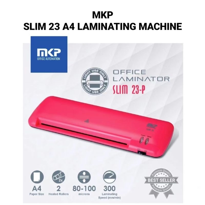 (1UNIT) MKP SLIM 23 A4 Laminating Machine / Laminator | 塑封机 X 1UNIT ...