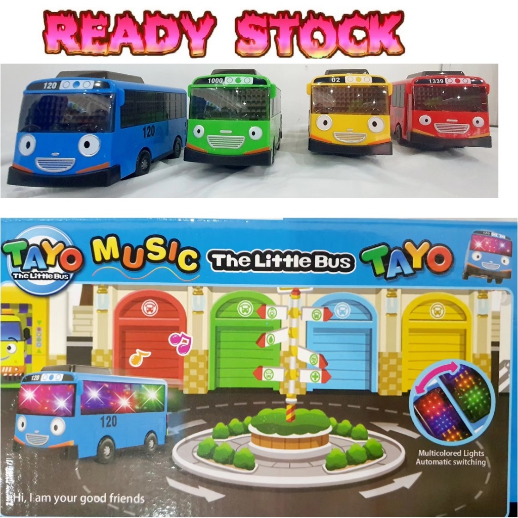 Little Toyo Bus Toy For Kid Vehicles Toy With Light Music Best Birthday ...