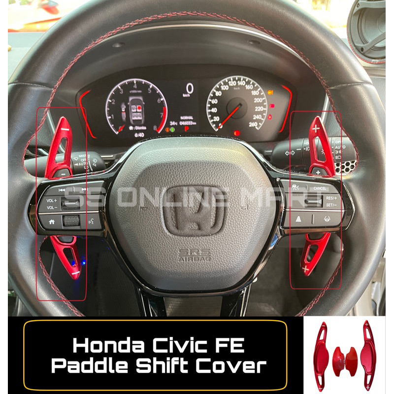 Honda Civic FE 2022-2025 Paddle Shift Cover Paddle Shift extension ...