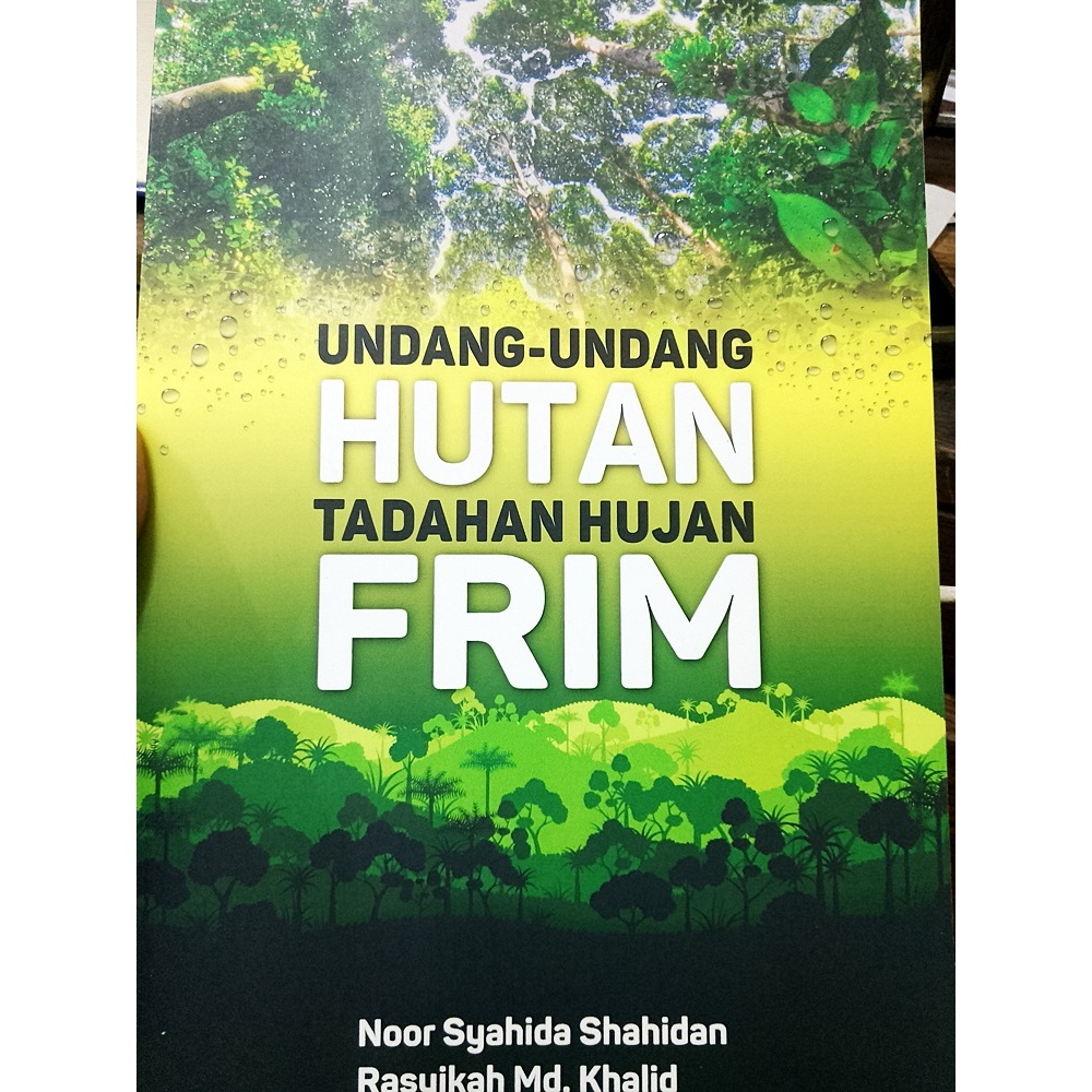 (UKM) UNDANG-UNDANG HUTAN TADAHAN HUJAN FRIM | Shopee Malaysia