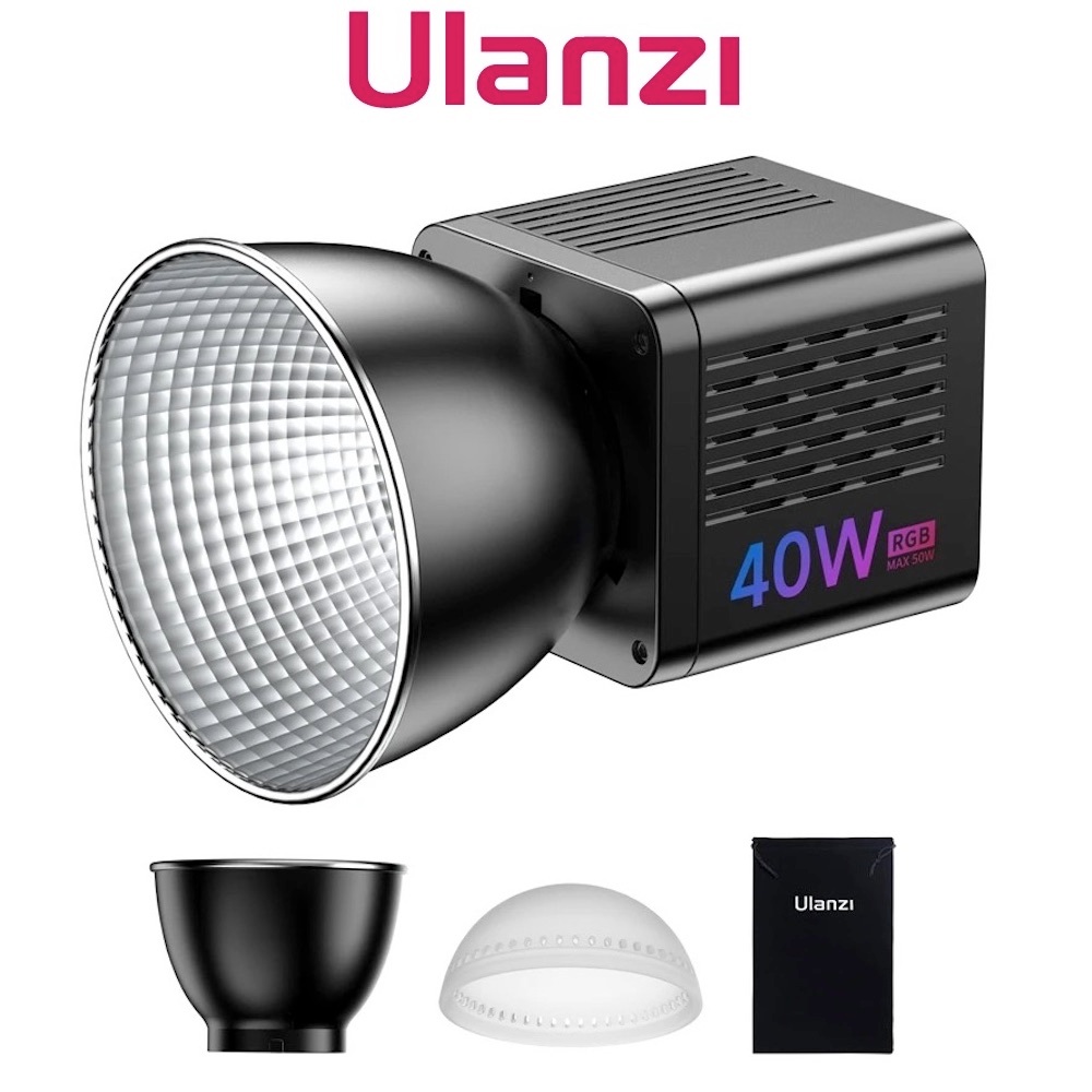 Ulanzi L024 40W RGB Portable LED Video Camera Photography Studio Light ...
