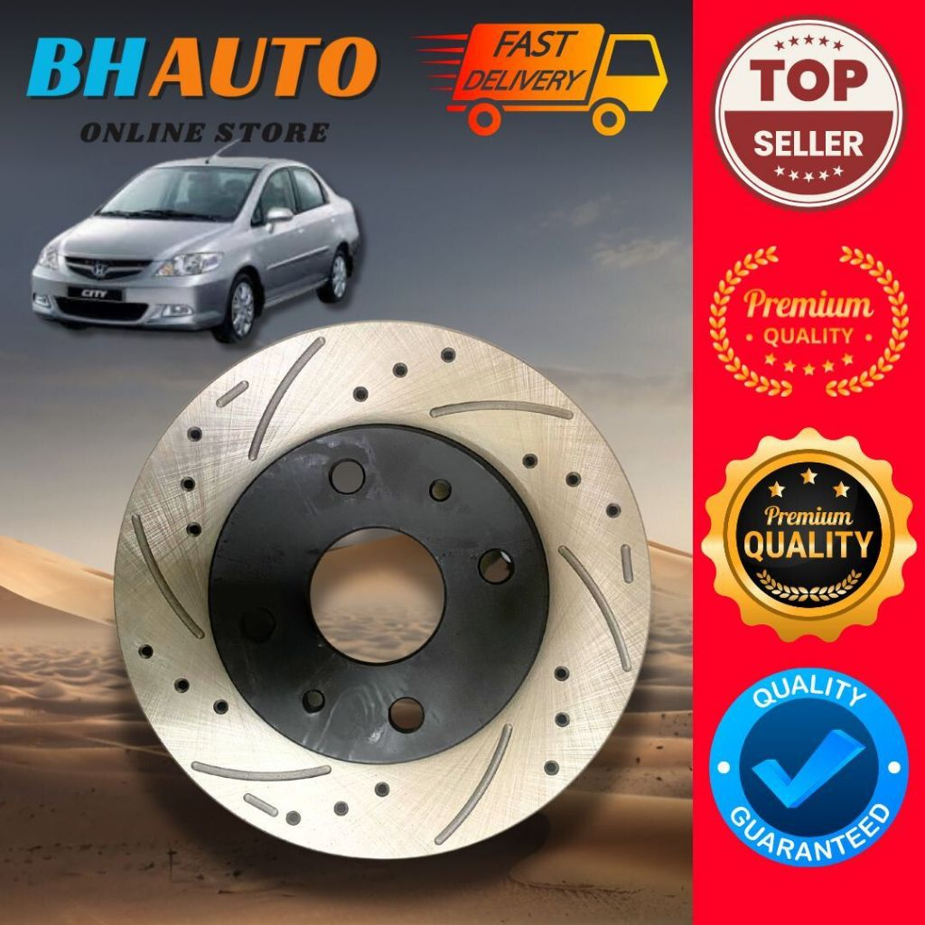Honda SEL City Disc Rotor Sport with Curve and Hole | Shopee Malaysia