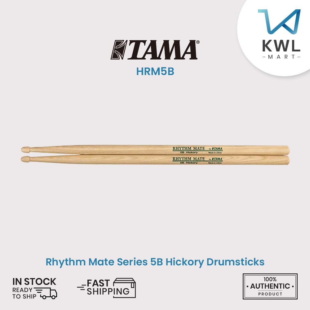 TAMA HRM5B Rhythm Mate Series 5B Hickory Drumsticks | Shopee Malaysia