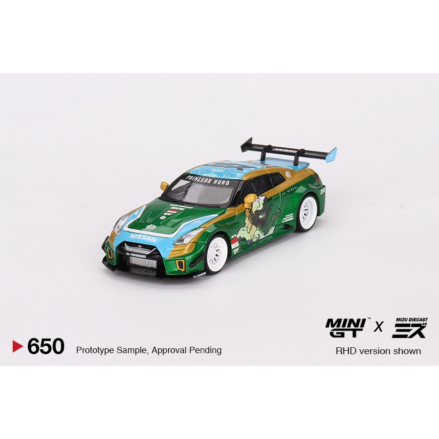 MINI GT - NISSAN SKYLINE GTR R35 LB SILHOUETTE WORKS GT PRINCESS RORO ...