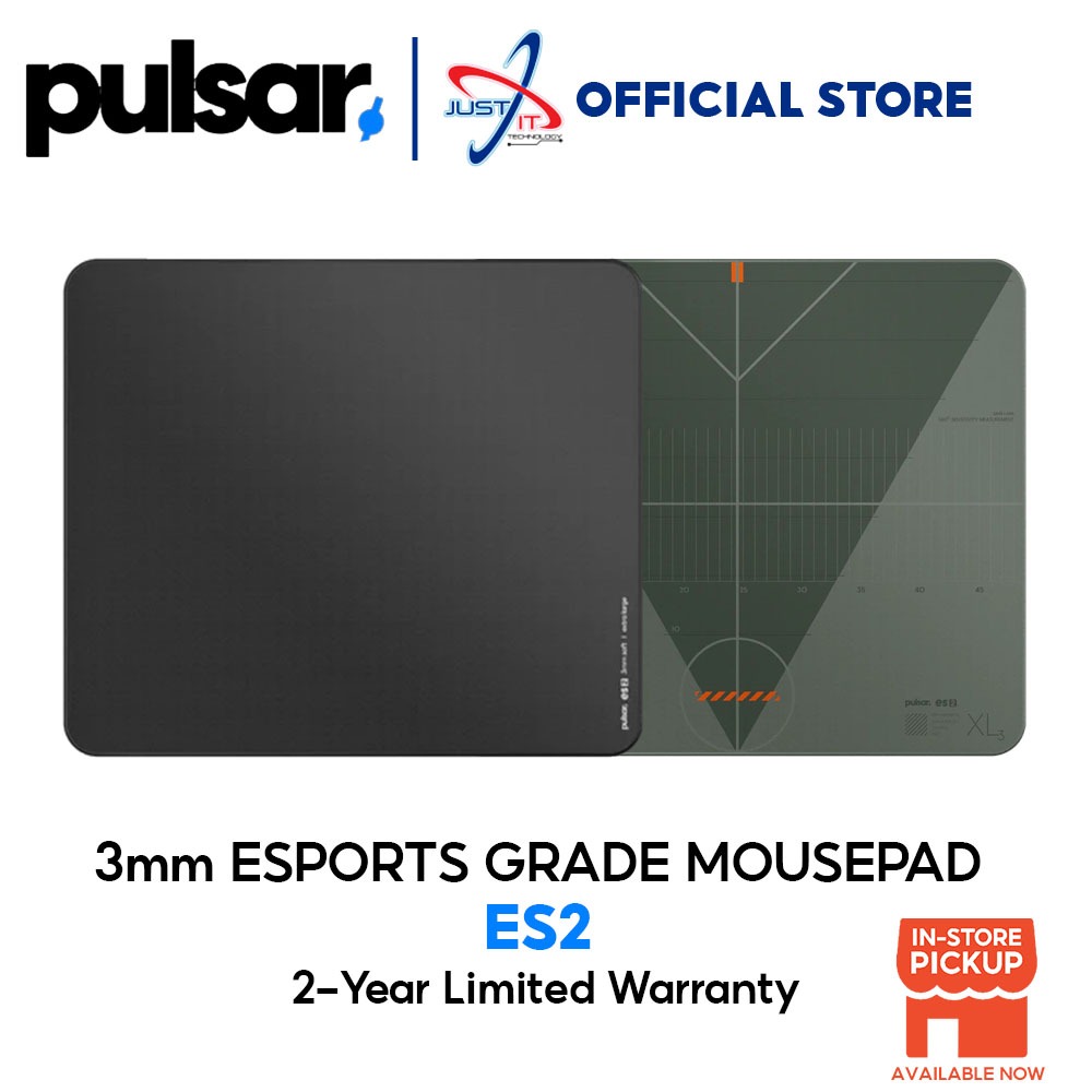 PULSAR ES2 3mm XL MOUSE PAD - BLACK / AIM TRAINER PACK | Shopee Malaysia