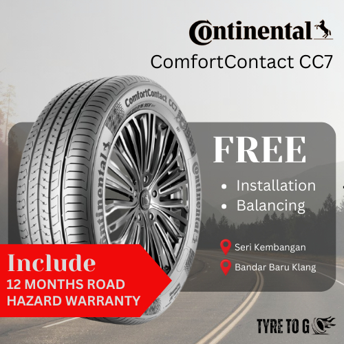 Continental ComfortContact CC7 Tyre (14 15 16 Inch) | Shopee Malaysia