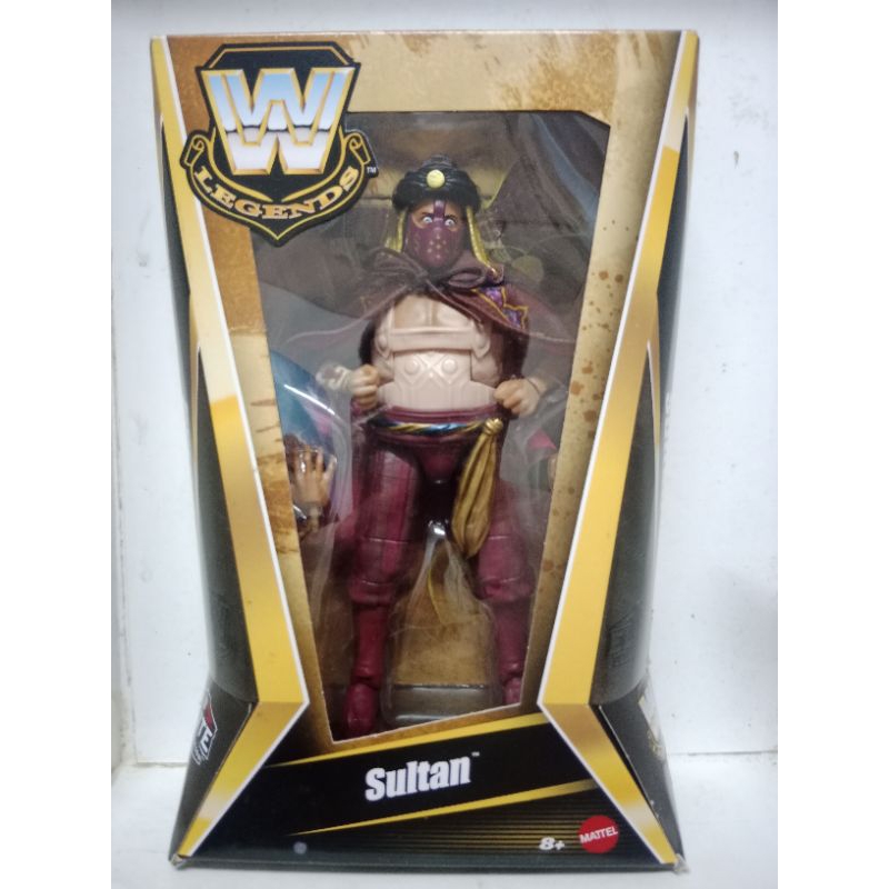 Mattel WWE Elite Legends Series 22 Sultan Wrestling Action Figure ...