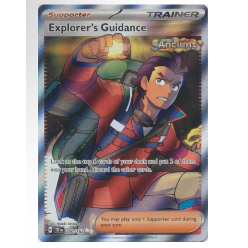 Pokemon TCG - Scarlet & Violet | Temporal Forces | Explorer’s Guidance ...