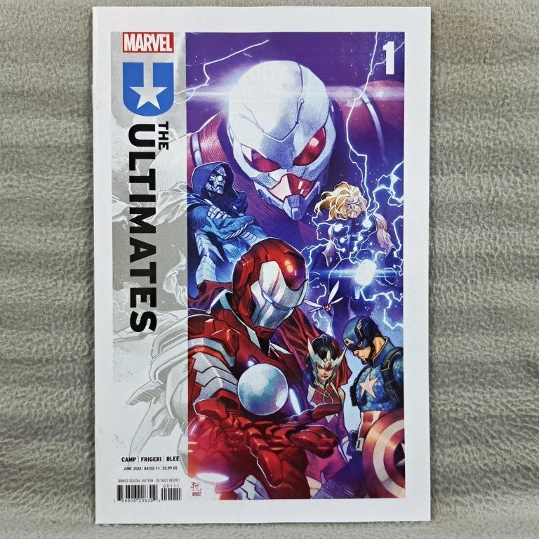 Ultimates #1 (2024 Marvel Comics) FIRST Issue (Deniz Camp, Juan Frigeri ...