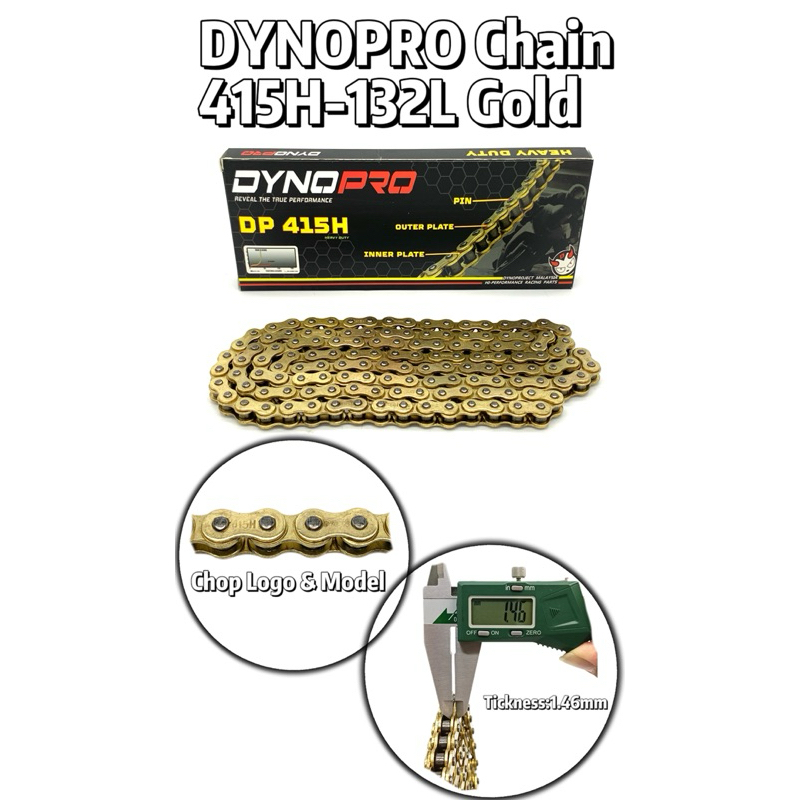 DYNOPRO ORING CHAIN 428H DYNO PRO HEAVY DUTY CHAIN DYNOPRO RANTAI ORING ...