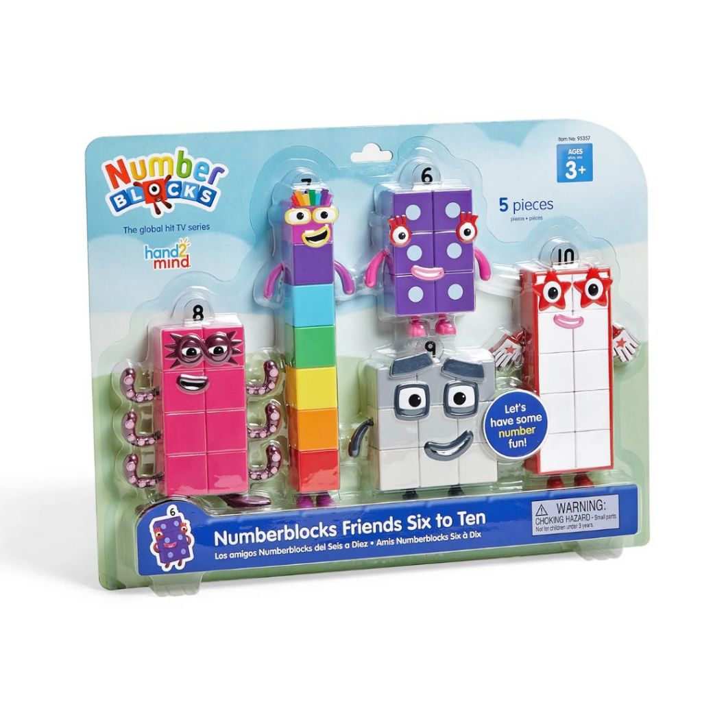 Numberblocks Friends Six to Ten Figure Pack | Shopee Malaysia