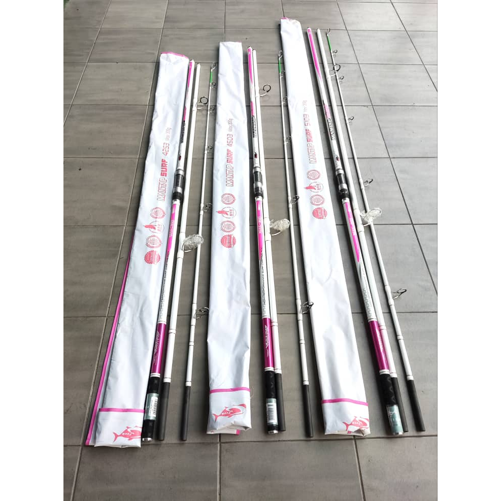 [WHITE COLOR !!] GTECH MANTAP SURF ROD | Shopee Malaysia
